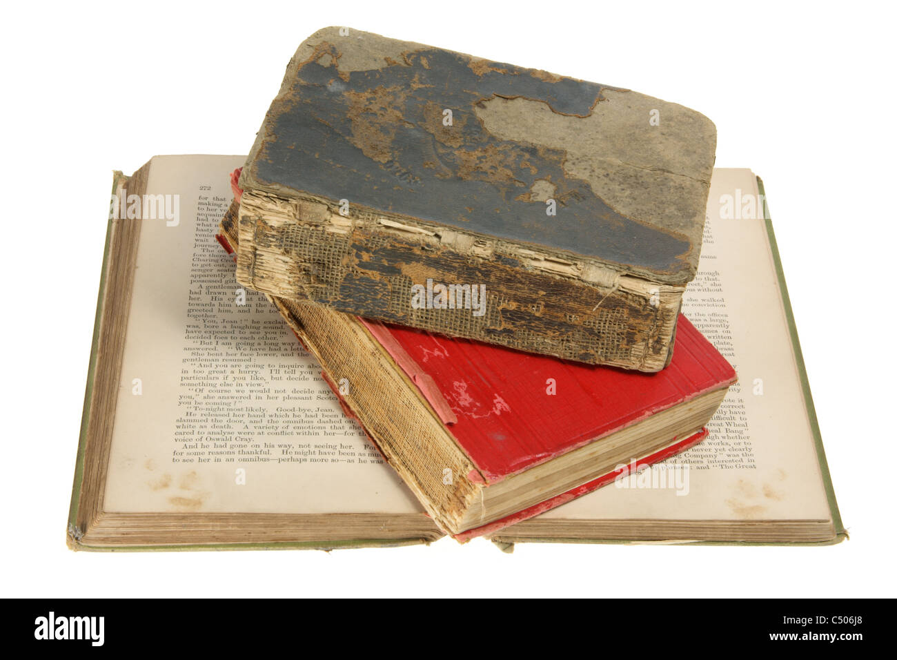 Old books cut out hi-res stock photography and images - Alamy
