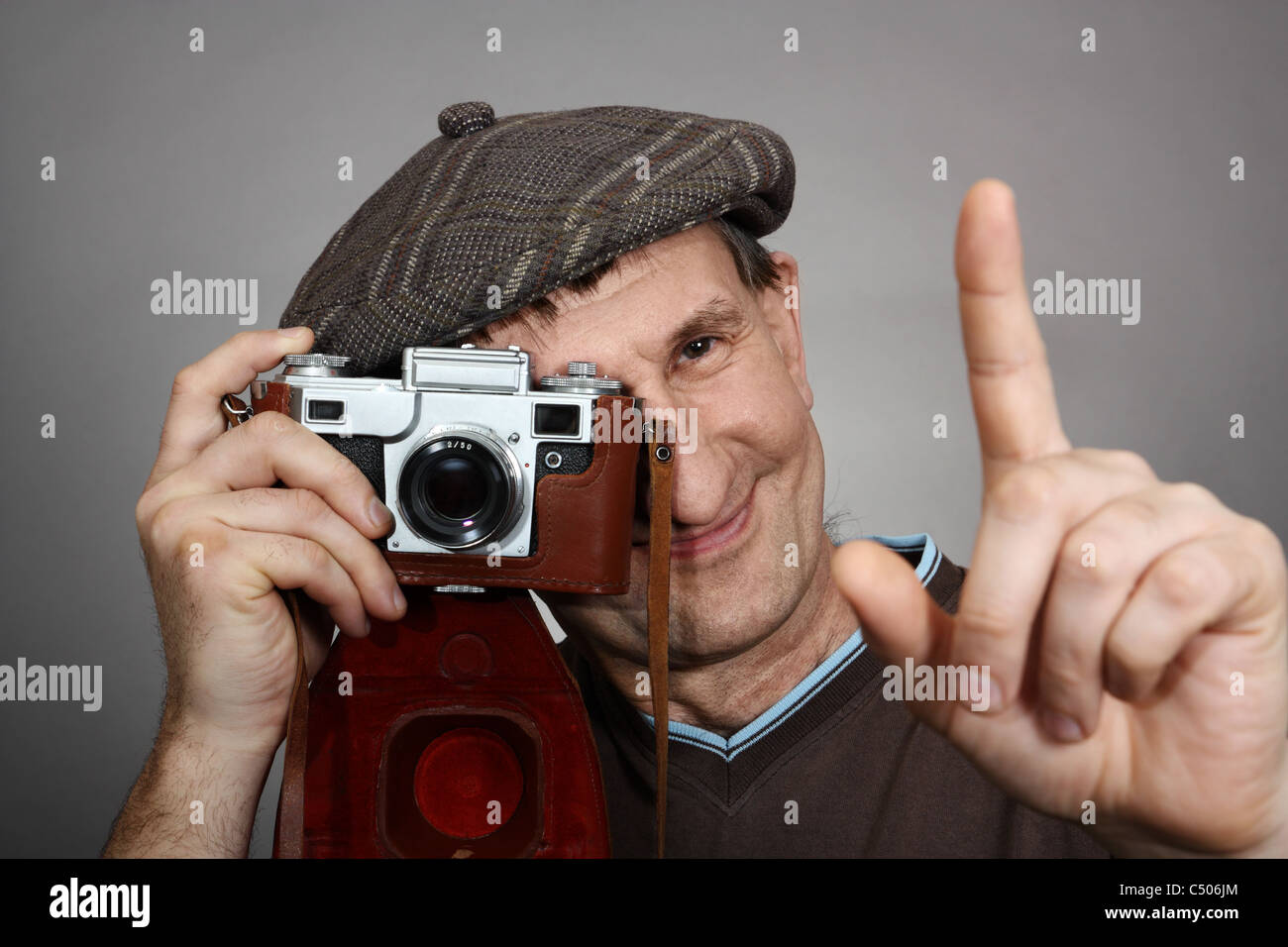 Retro portraits hi-res stock photography and images - Alamy