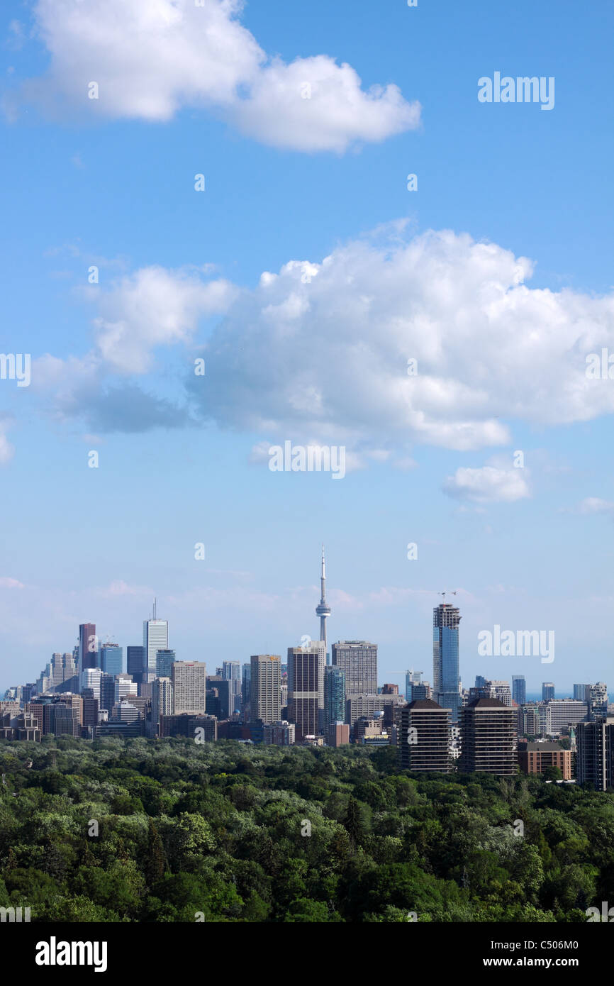 Modern architecture in Toronto downtown and midtown areas Stock Photo ...