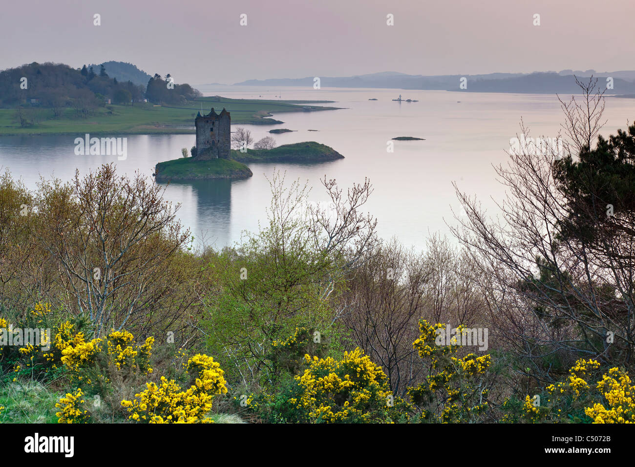 Castle Stalker, Scotland Stock Photo - Alamy