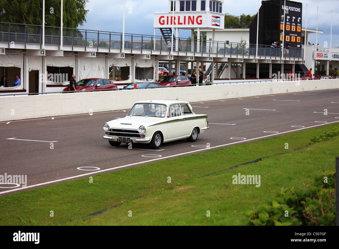 Goodwood Curcuit, the historic motor racing venue near Chichester in ...