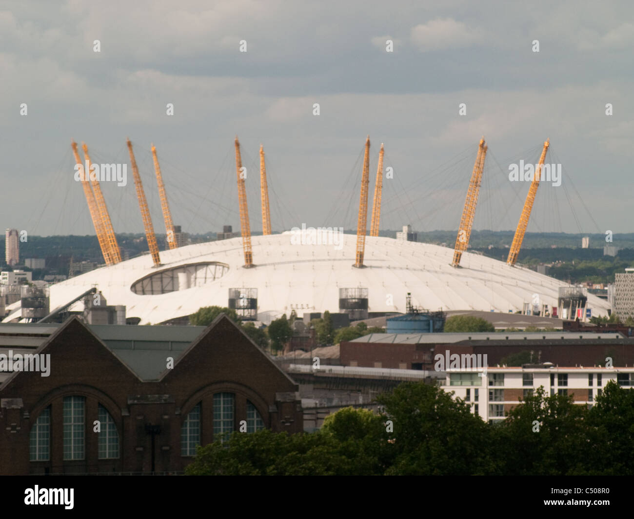 O2 millennium dome hi-res stock photography and images - Alamy