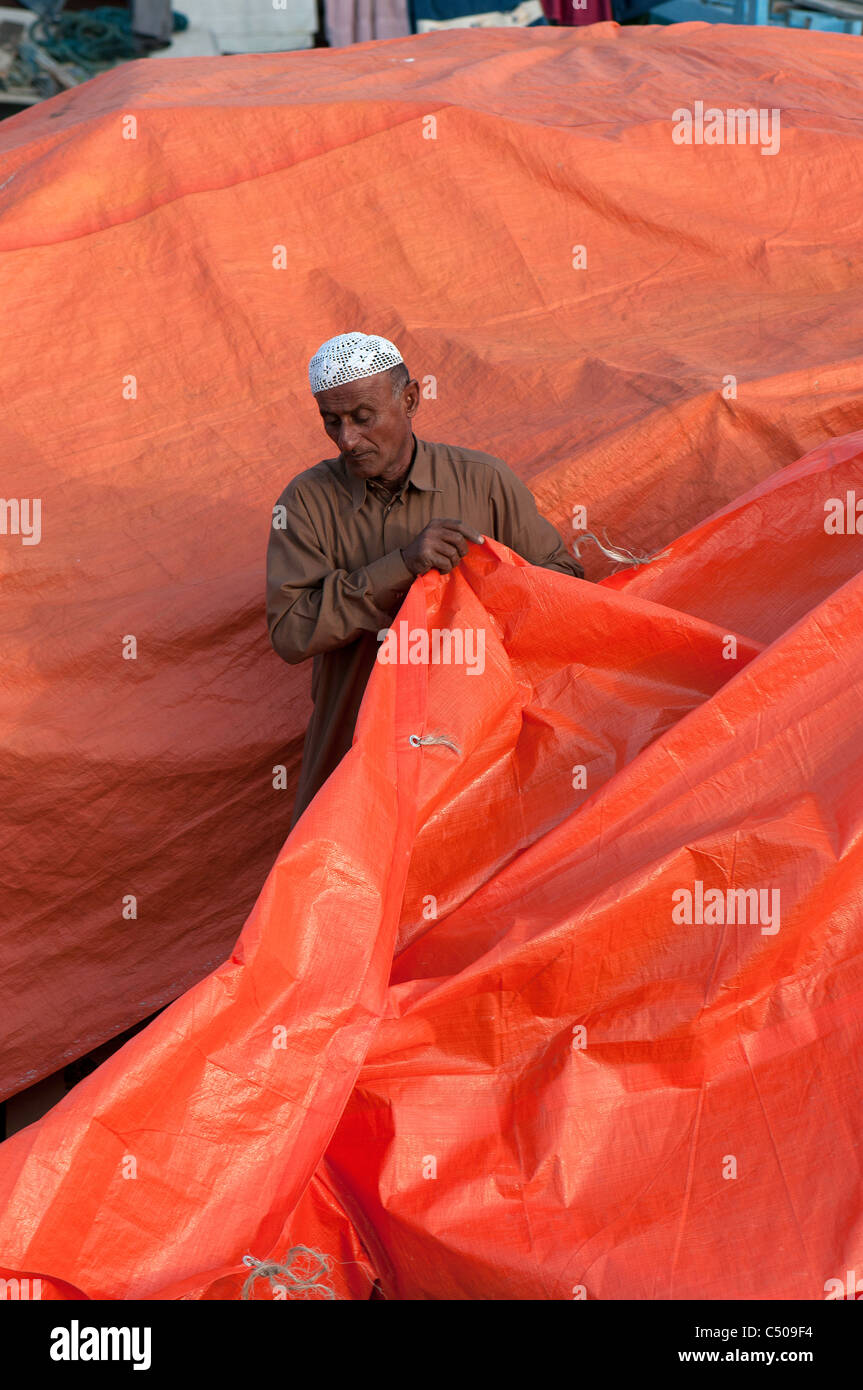 A normal daily life for a sailor in Sharjah Stock Photo - Alamy