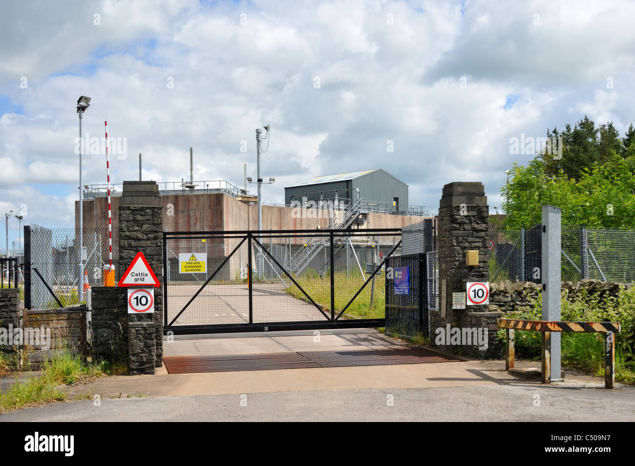 Watchgate Water Treatment Works. Selside, Cumbria, England, United ...
