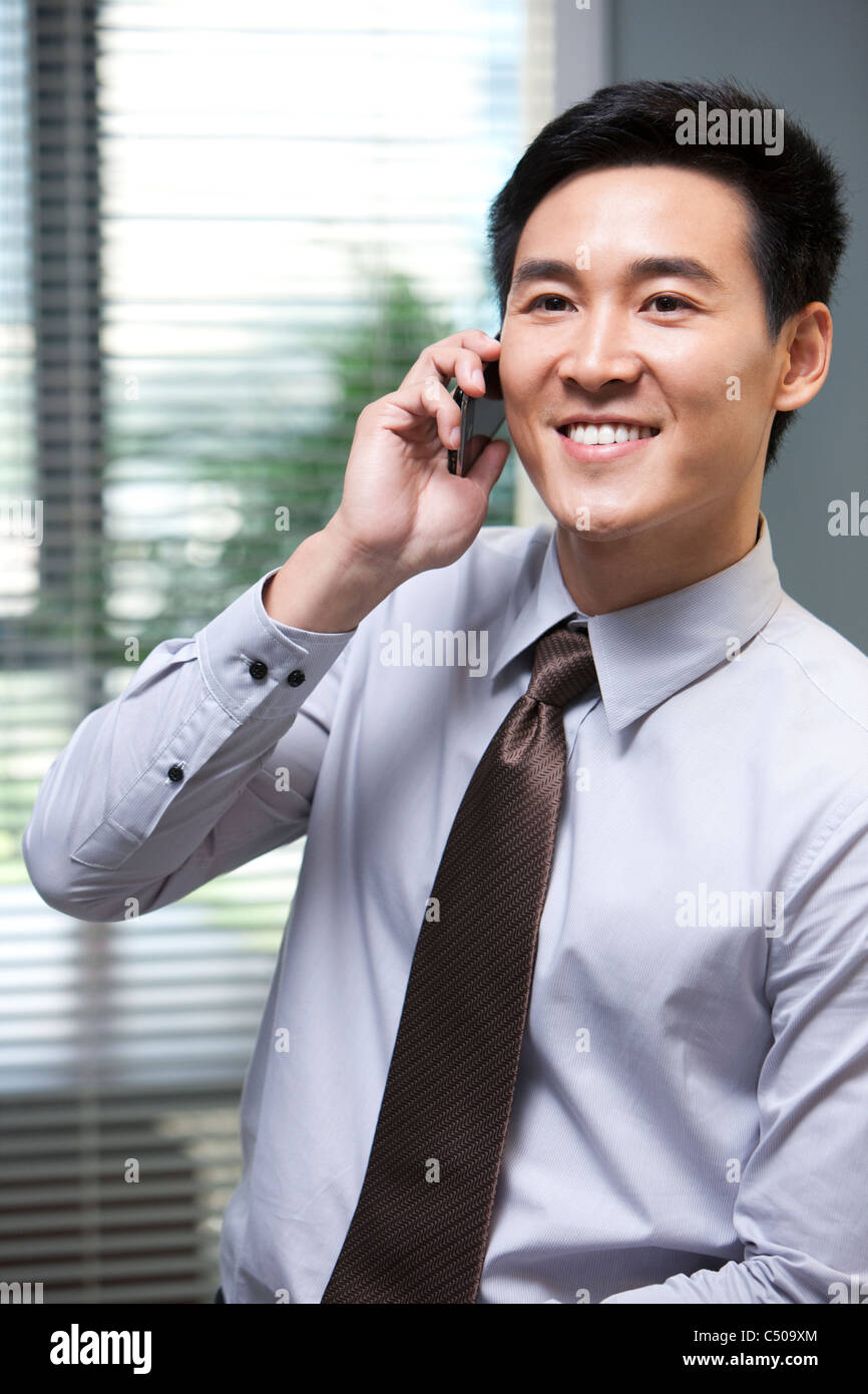 Portrait of a Confident Young Businessman Stock Photo - Alamy
