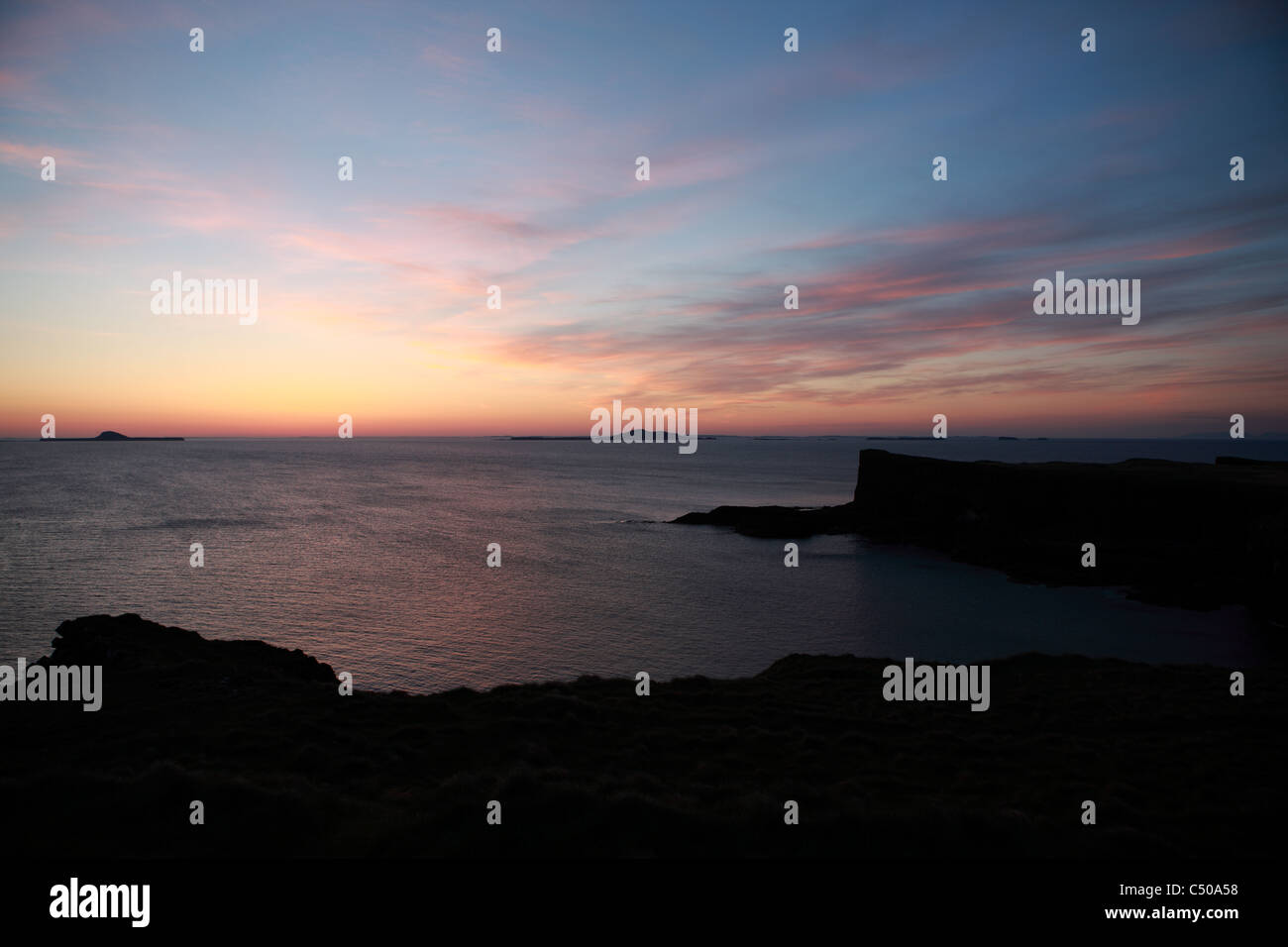 Hebridean sunset hi-res stock photography and images - Alamy