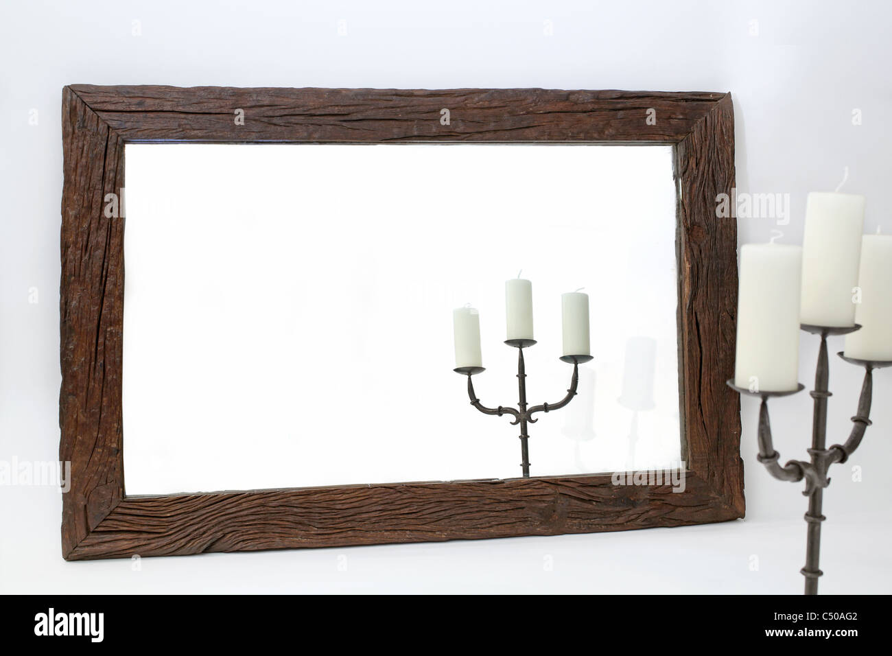 mirror reflection frame Stock Photo - Alamy