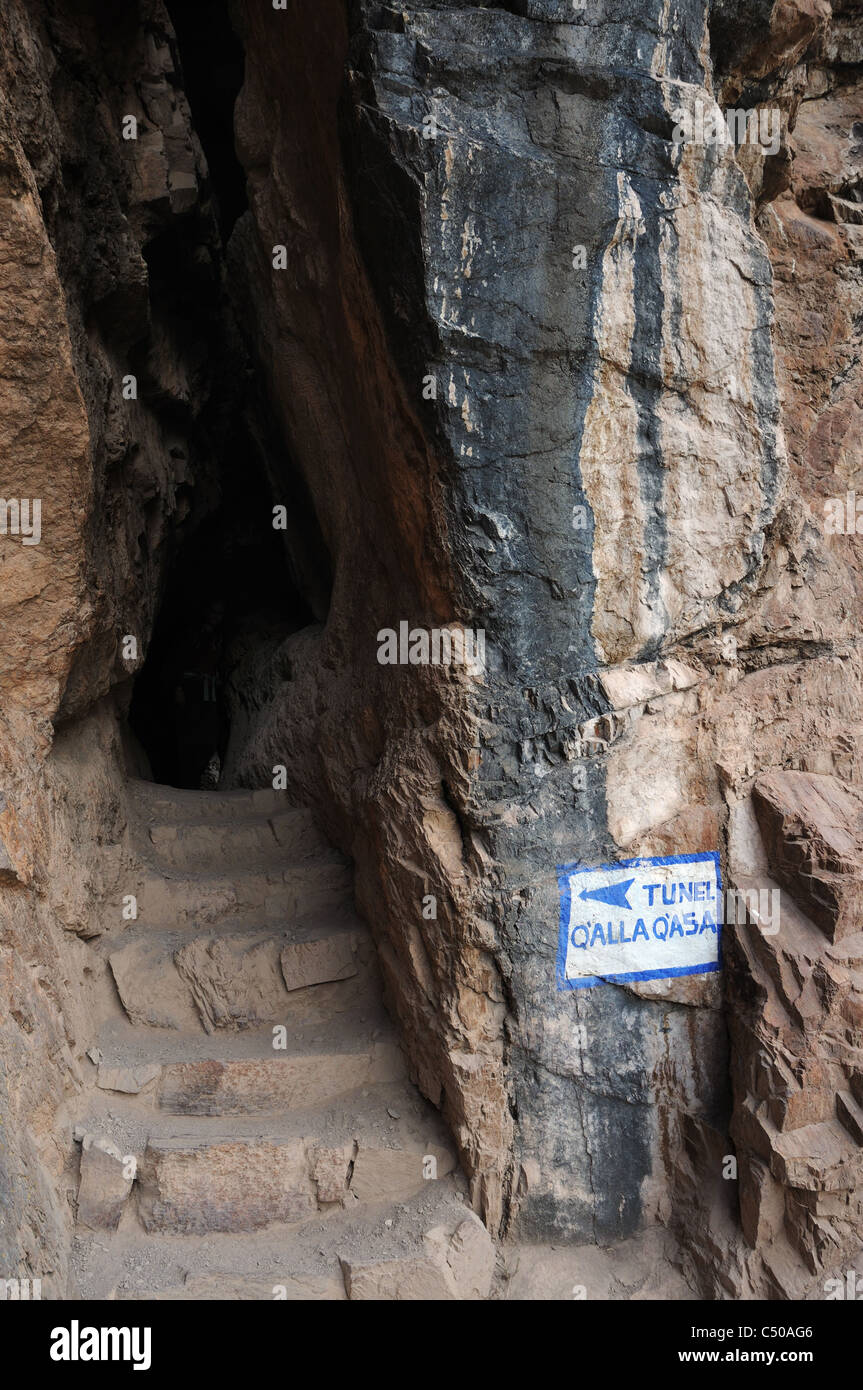 Tunnel inca hi-res stock photography and images - Alamy