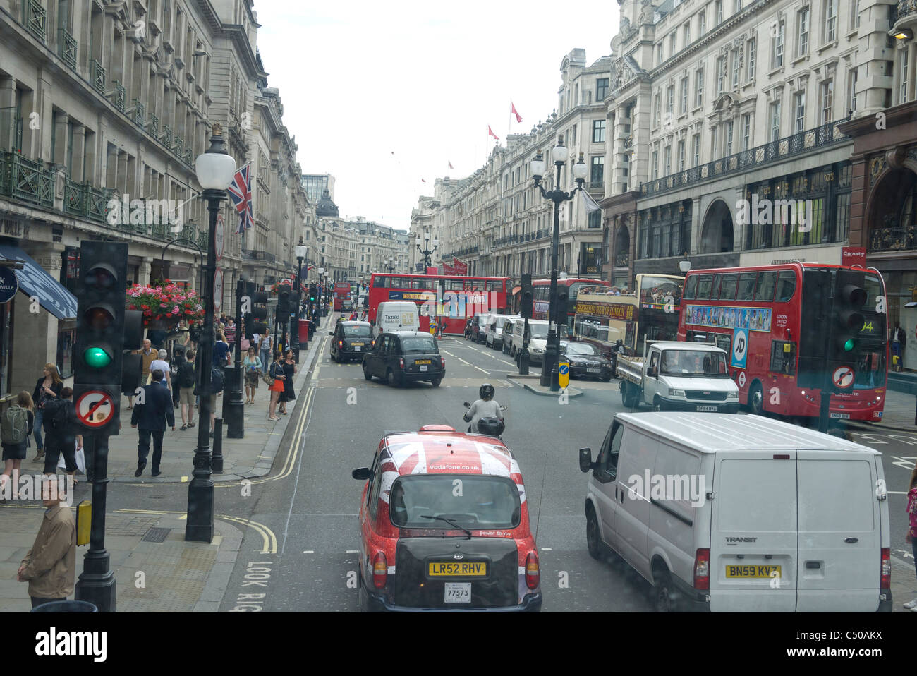 Regents Street London. Expensive shops and shopping Stock Photo - Alamy
