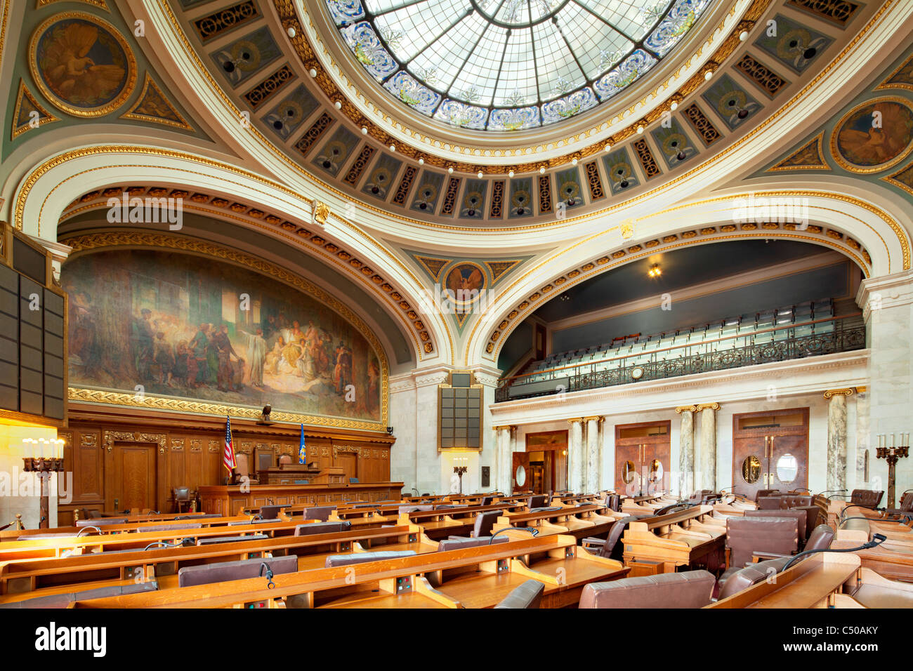 Madison assembly chamber hi-res stock photography and images - Alamy