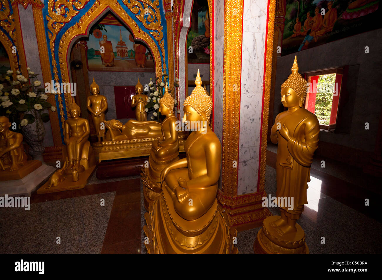 Interior of thai temple hi-res stock photography and images - Alamy