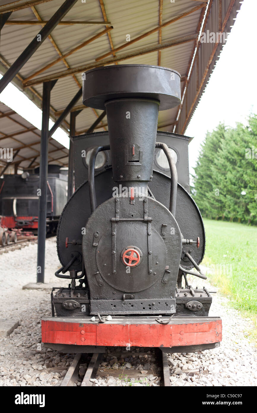 Old Locomotive and train museum, Uzicka Pozega, Serbia Stock Photo - Alamy