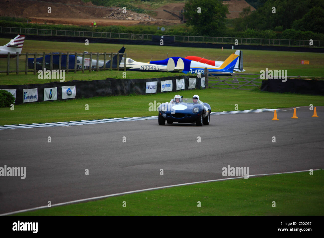 Goodwood Curcuit, the historic motor racing track and air field near ...