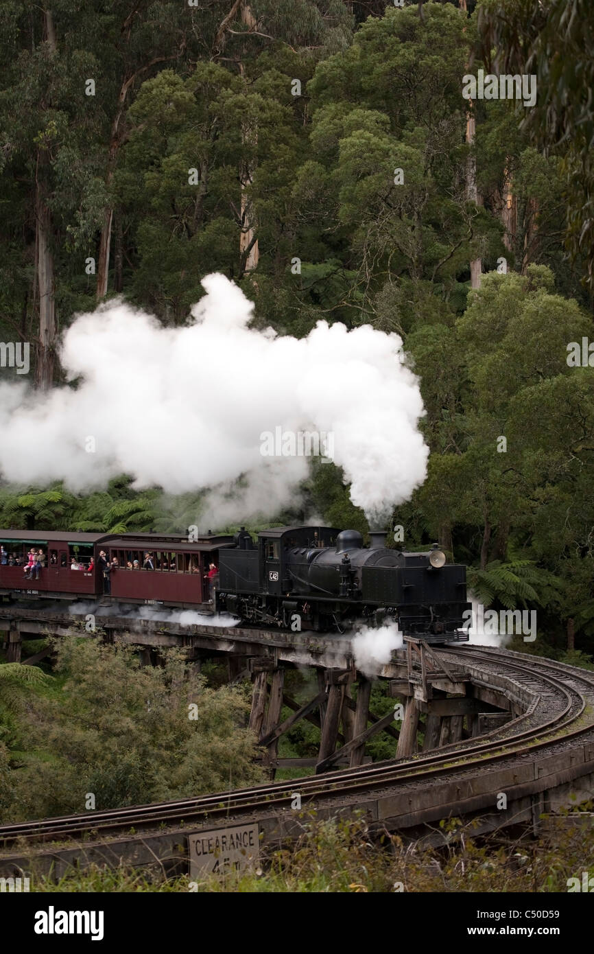 This century-old steam train is still running on its original mountain ...