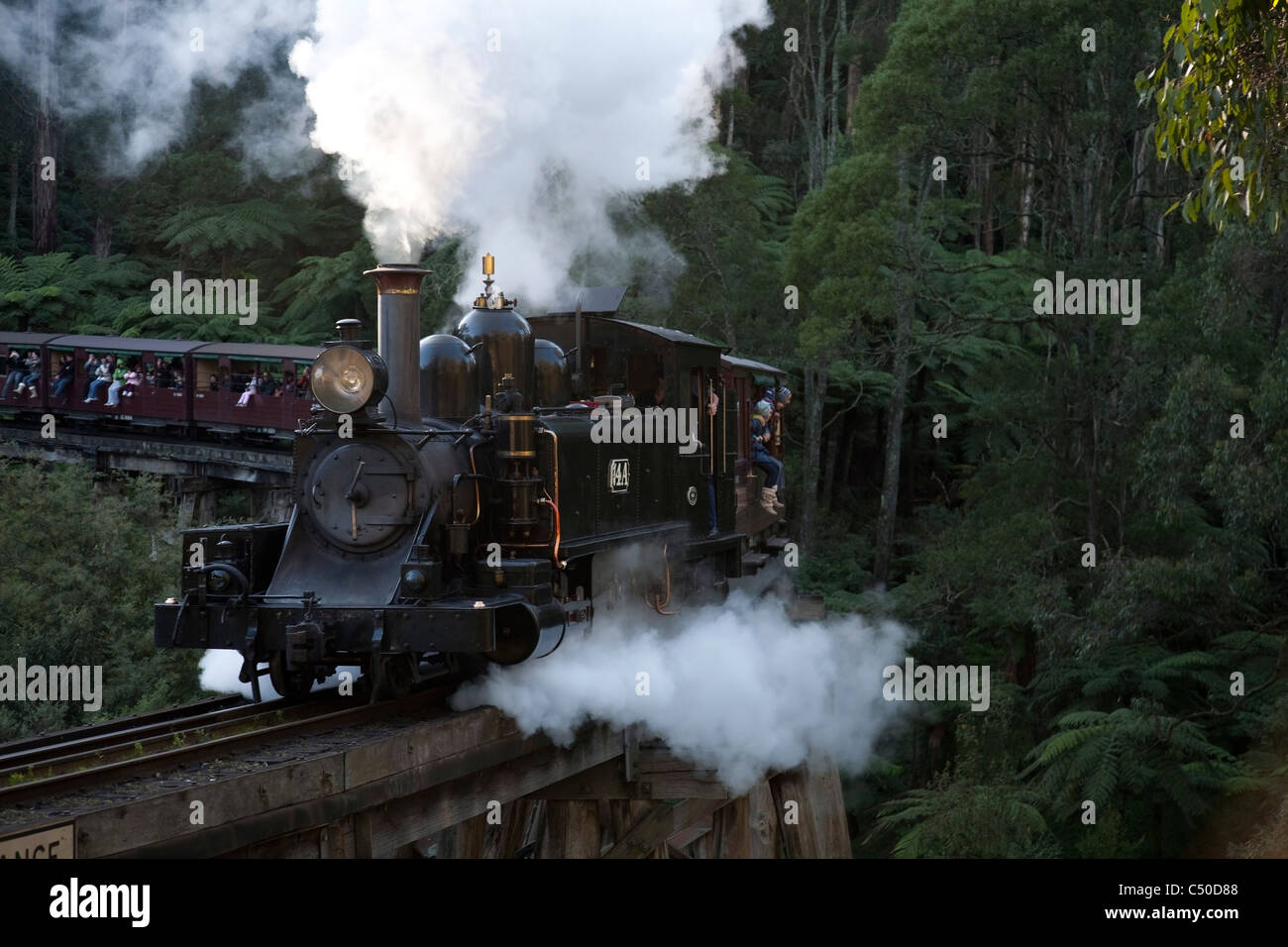 This century-old steam train is still running on its original mountain ...