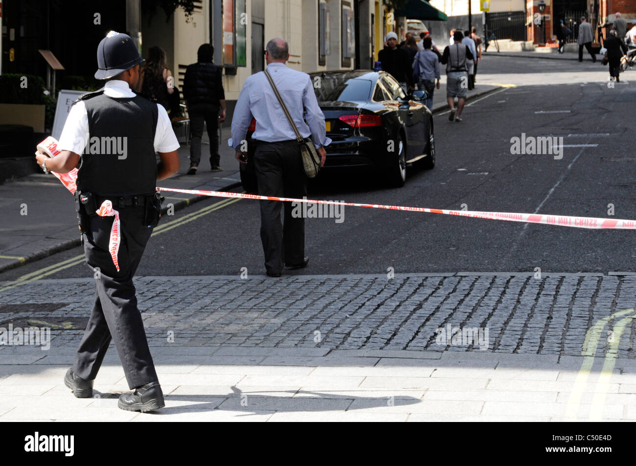 Police tape uk hi-res stock photography and images - Alamy