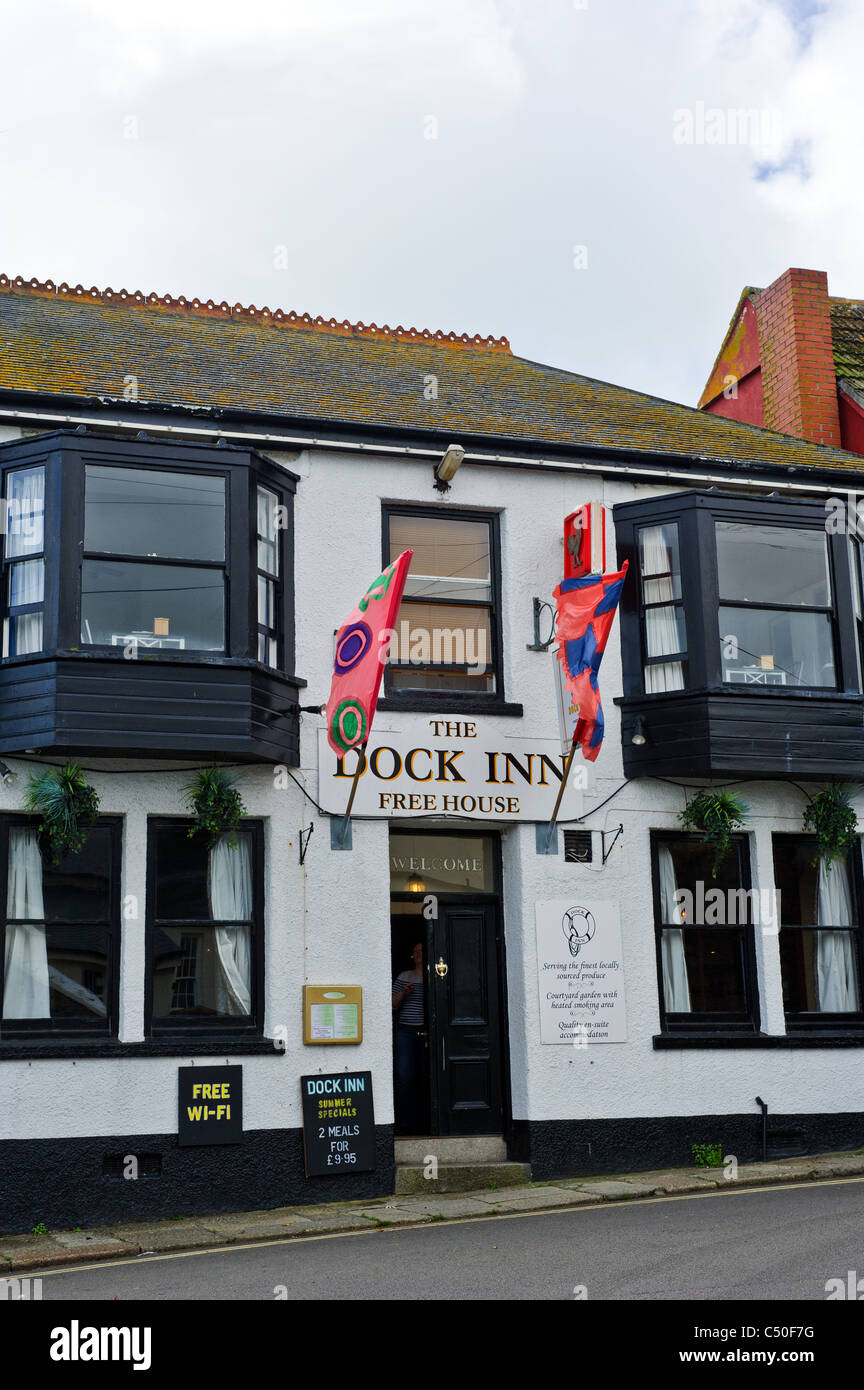 The Dock Inn in Penzance Stock Photo - Alamy