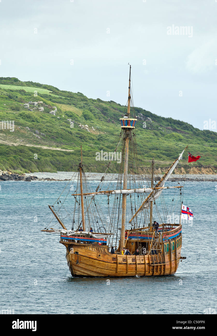 Historical ship replica hi-res stock photography and images - Alamy