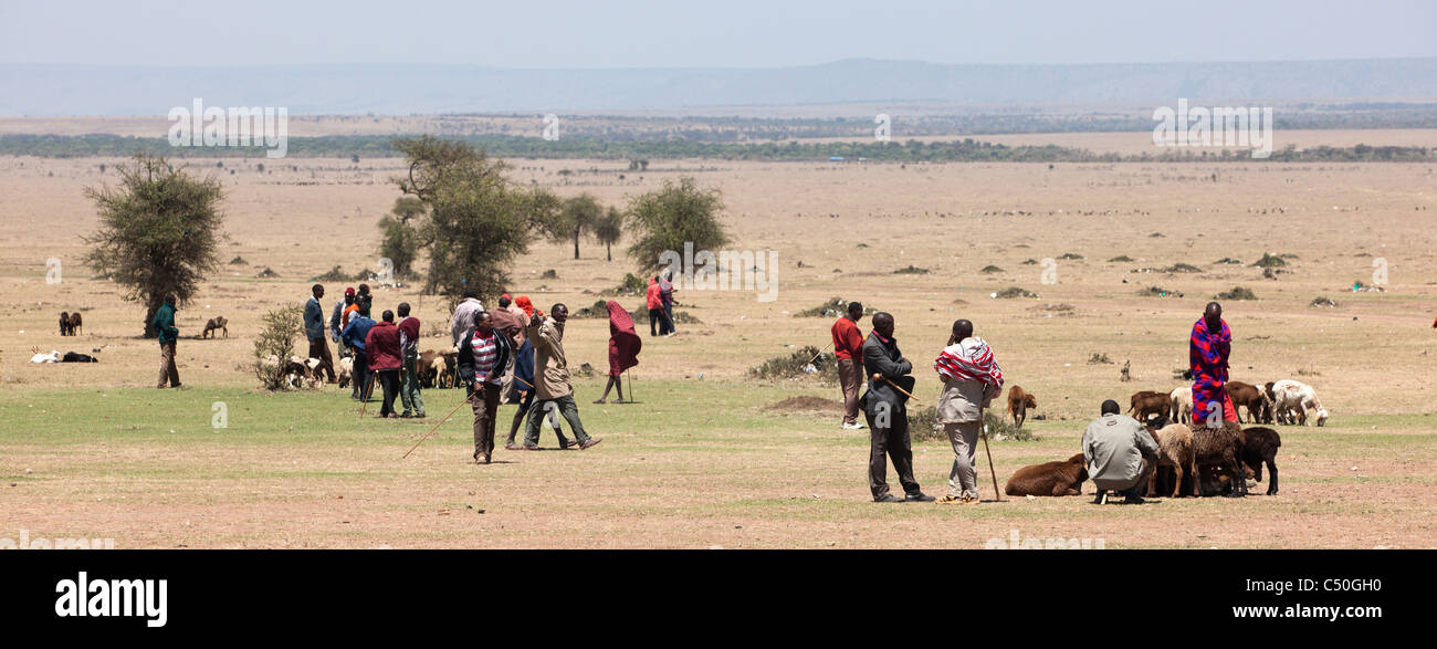 Masai tribe hi-res stock photography and images - Alamy