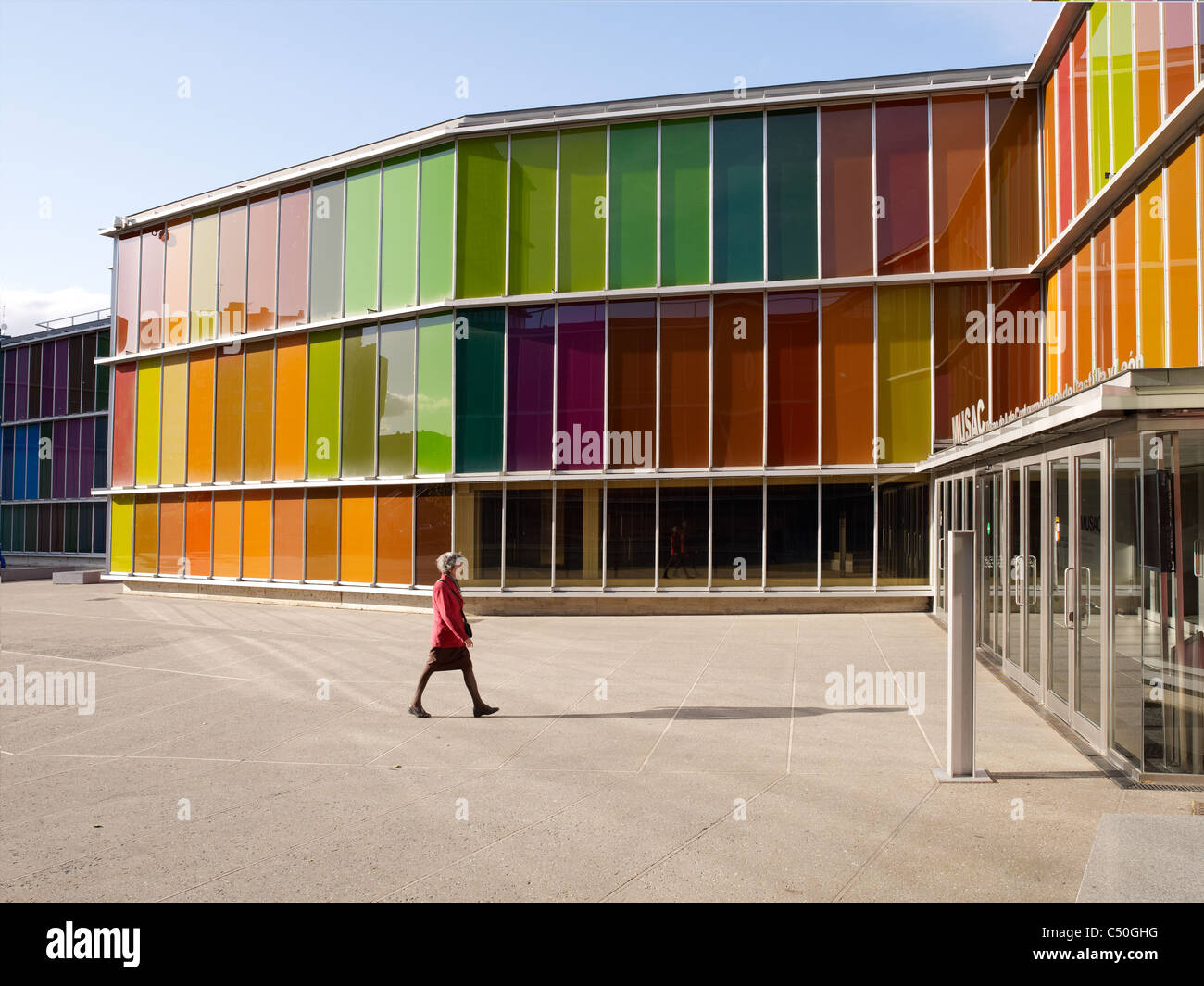 MUSAC,Museo de Arte Contemporaneo de Castilla Stock Photo - Alamy