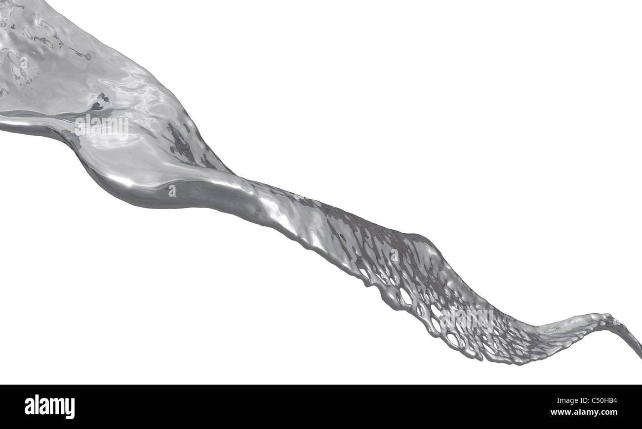 splashing liquid metal Stock Photo - Alamy