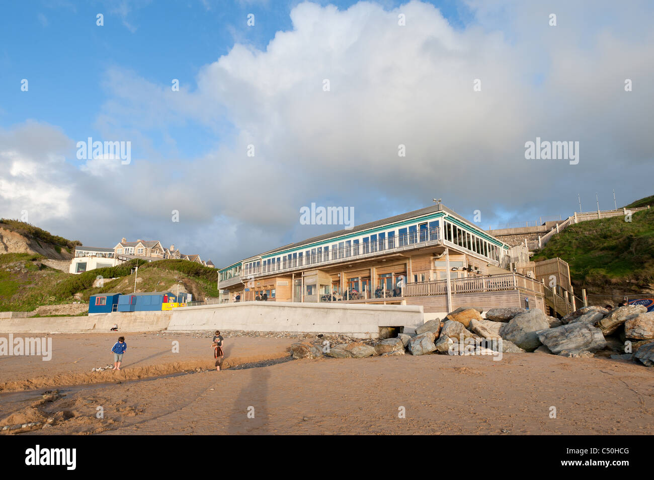 Watergate Bay, Cornwall Stock Photo - Alamy