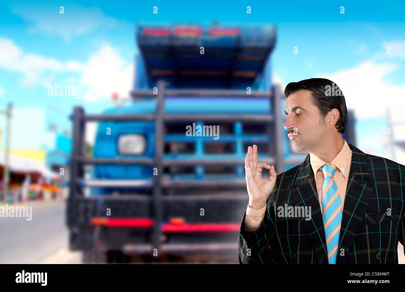 car used salesperson selling old car as brand new typical topic ...