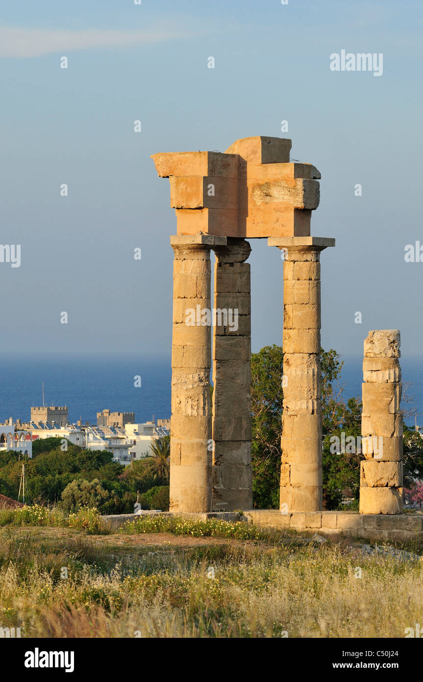 Monte smith acropolis of rhodes hi-res stock photography and images - Alamy