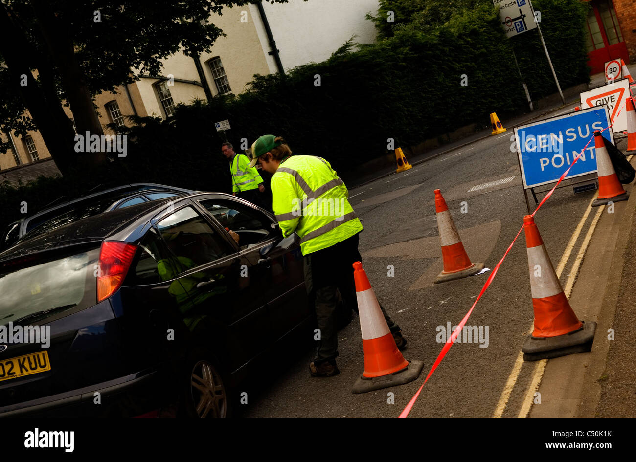 Road traffic census, England, UK Stock Photo - Alamy