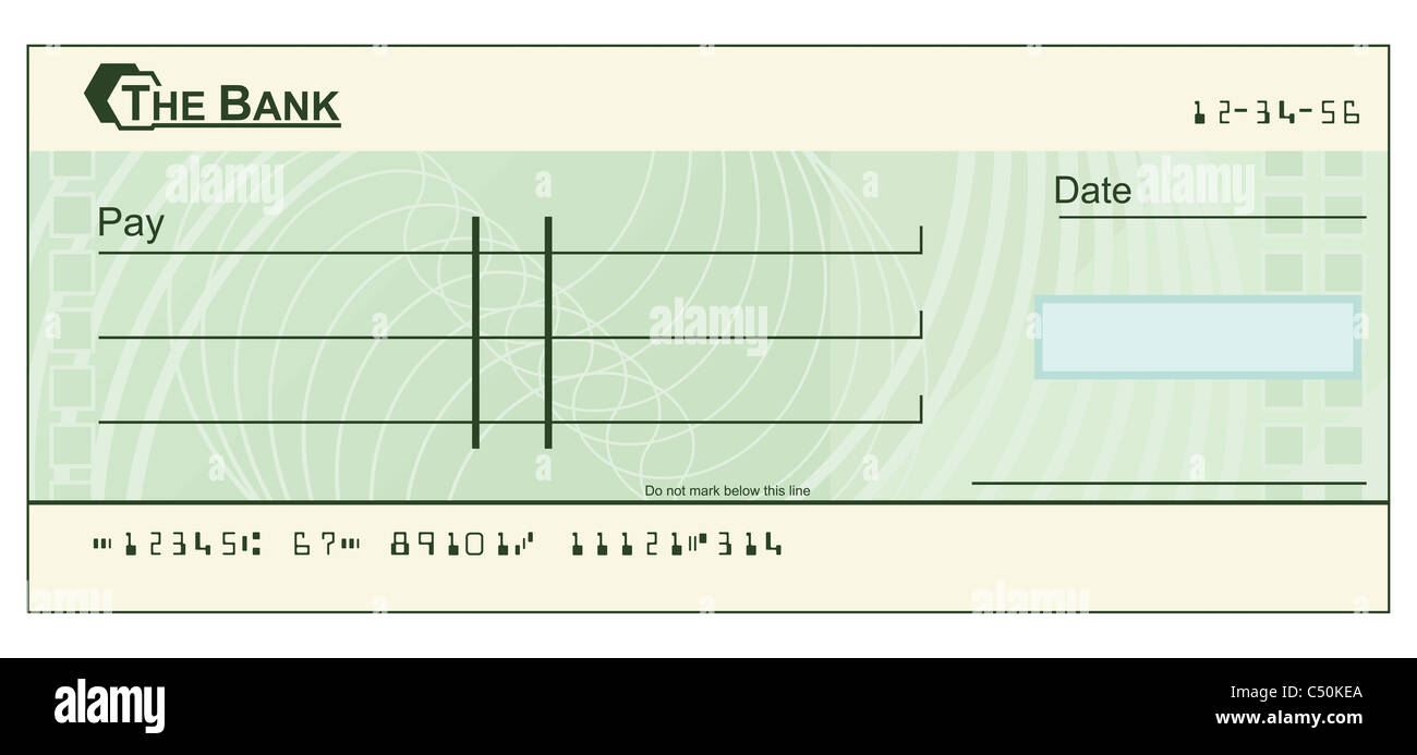 Blank cheque hi-res stock photography and images - Alamy