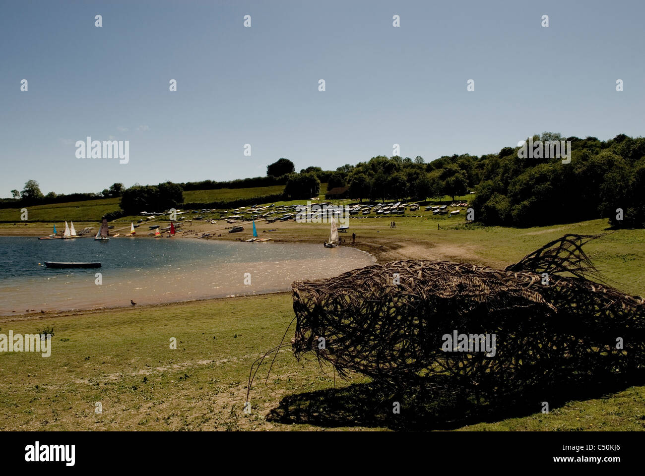 Wimbleball Lake, Exmoor, Somerset, England UK Stock Photo - Alamy