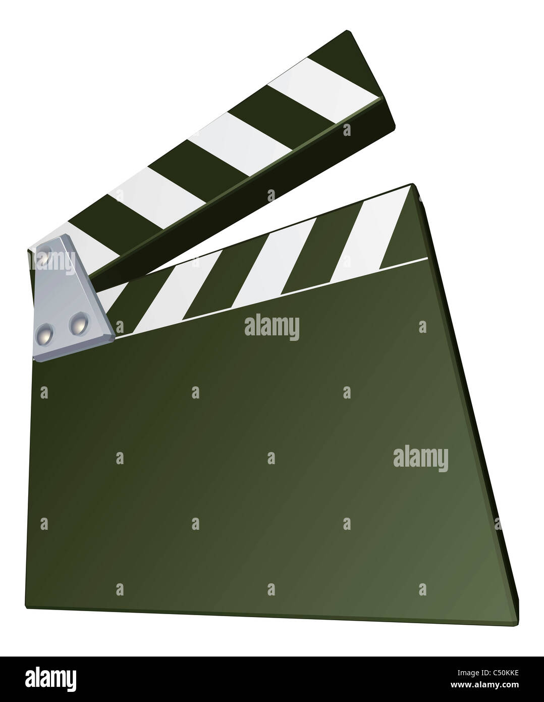 A film clap clapper board clapperboard illustration with dynamic ...
