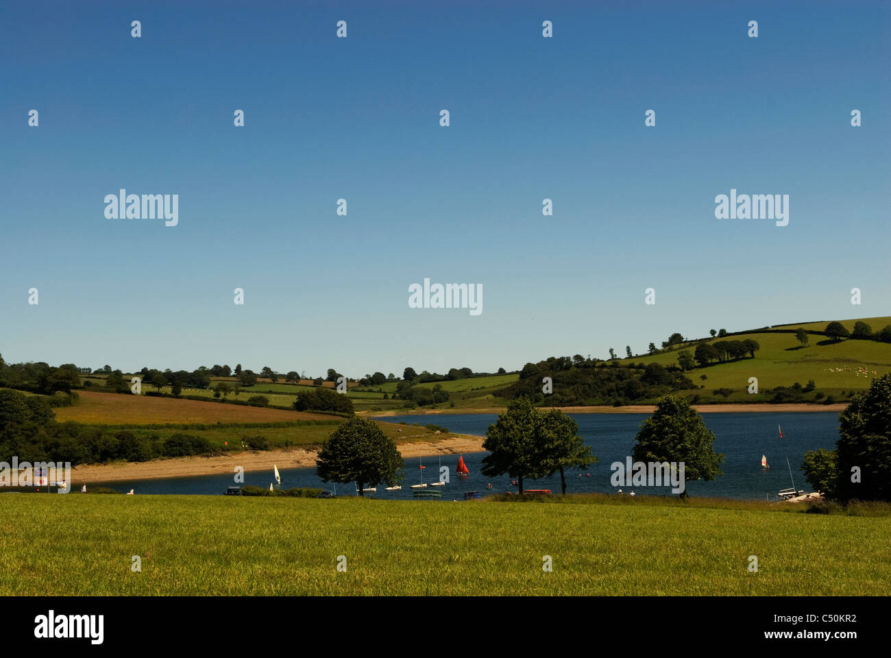 Wimbleball Lake, Exmoor, Somerset, England UK Stock Photo - Alamy