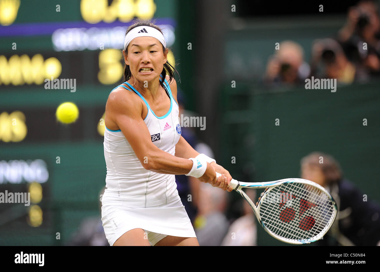 KIMIKO DATE-KRUMM JAPAN JAPAN WIMBLEDON LAWN TENNIS CLUB WIMBLEDON ...