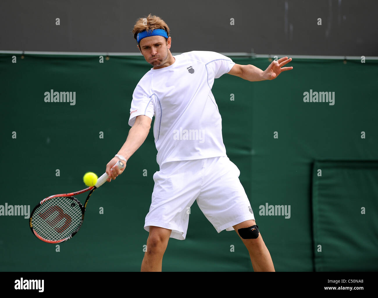 MARDY FISH USA USA WIMBLEDON LAWN TENNIS CLUB WIMBLEDON ENGLAND 22 June ...