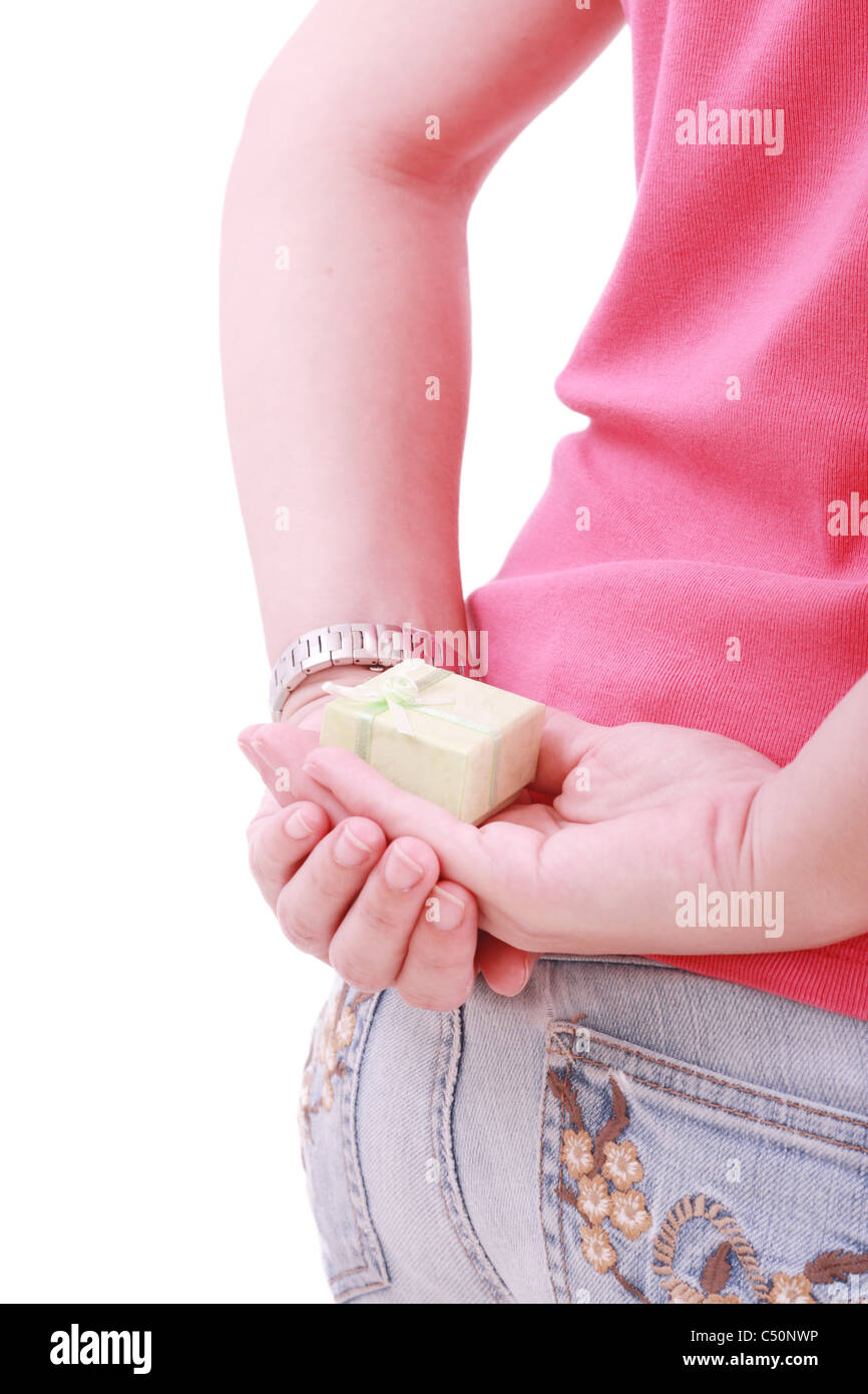 Hands tied behind her back hi-res stock photography and images - Alamy