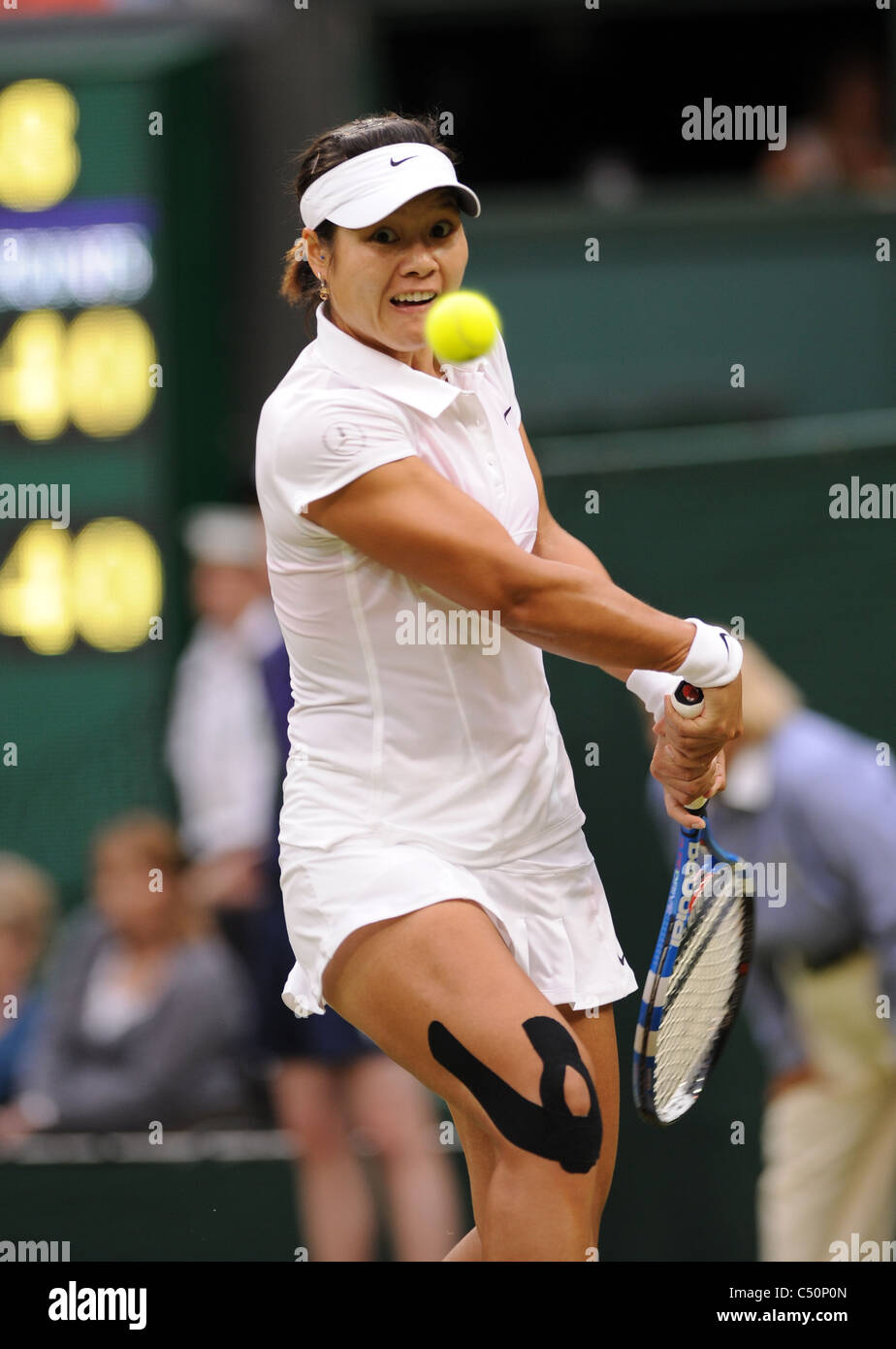 NA LI CHINA CHINA WIMBLEDON LAWN TENNIS CLUB WIMBLEDON ENGLAND 23 June ...