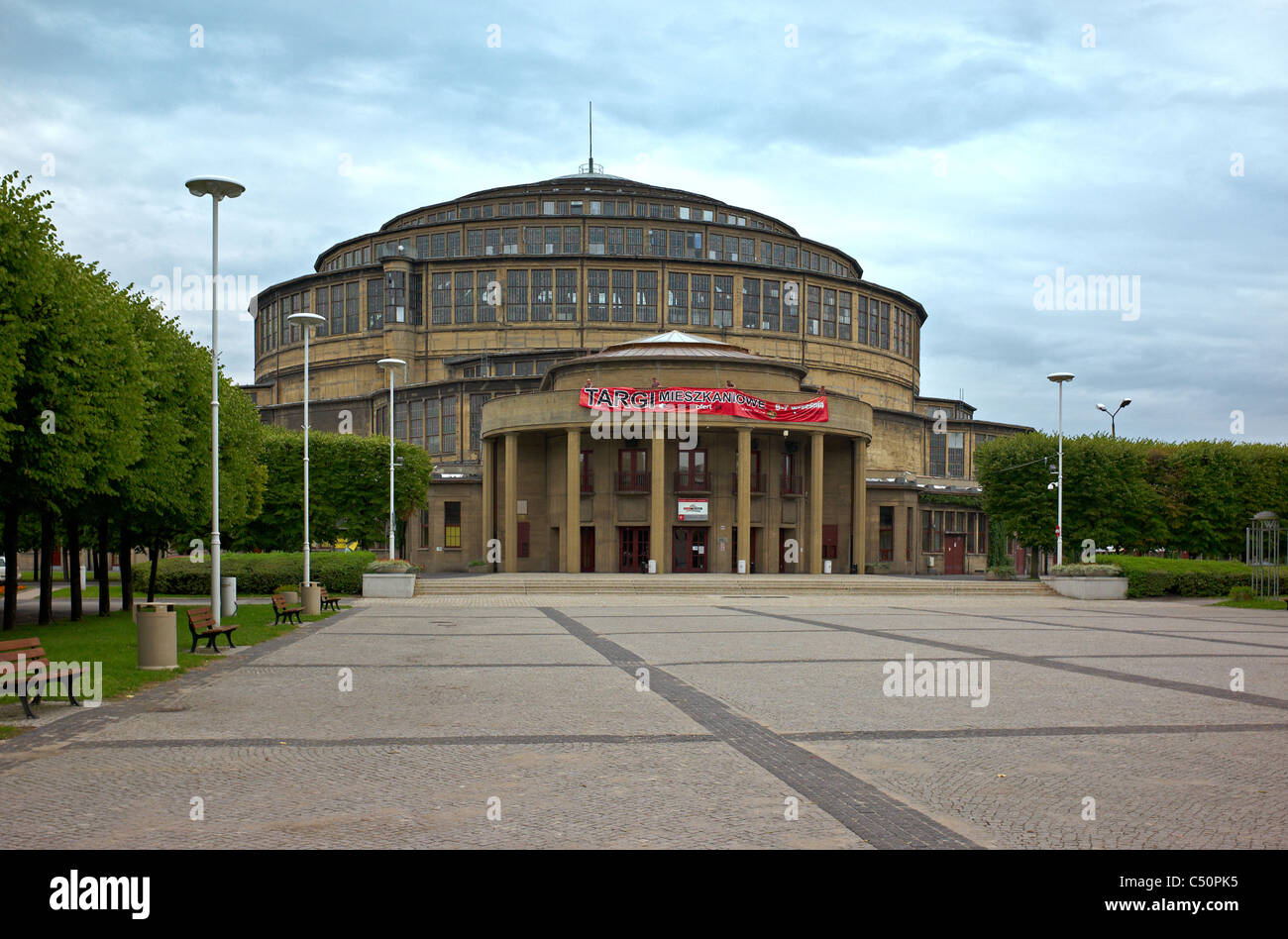 The Centennial Hall, a UNESCO World Heritage Site, Wroclaw, Poland ...