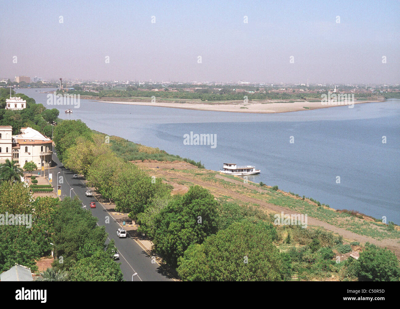 Khartoum blue white nile hi-res stock photography and images - Alamy