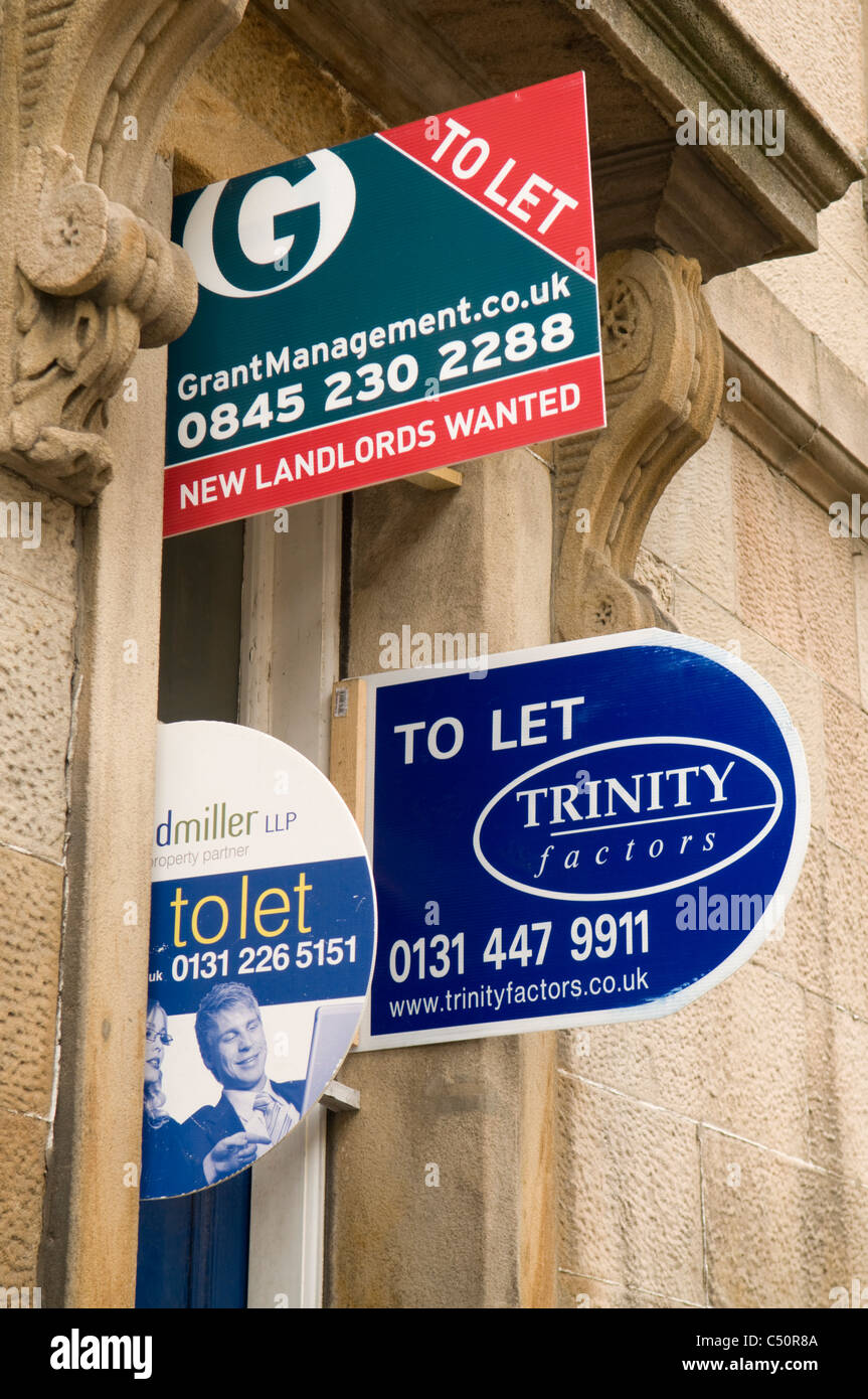 Rental Letting Agents High Resolution Stock Photography and Images - Alamy