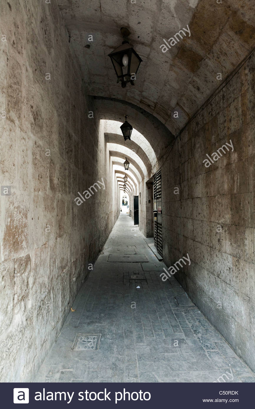 Sidewalk Tunnel High Resolution Stock Photography and Images - Alamy