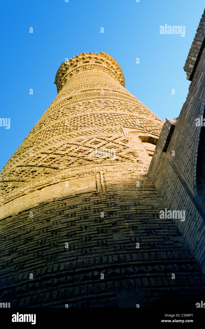 Kalyan Minaret, Bukhara, Uzbekistan Stock Photo - Alamy