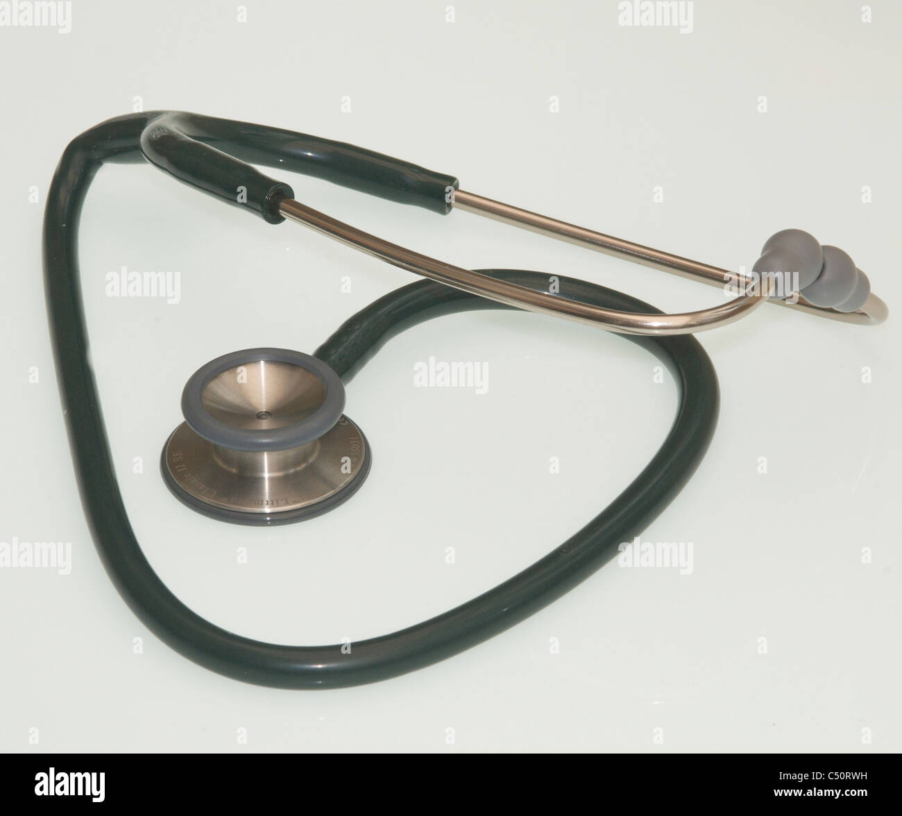 A stethoscope - medical instrument Stock Photo - Alamy
