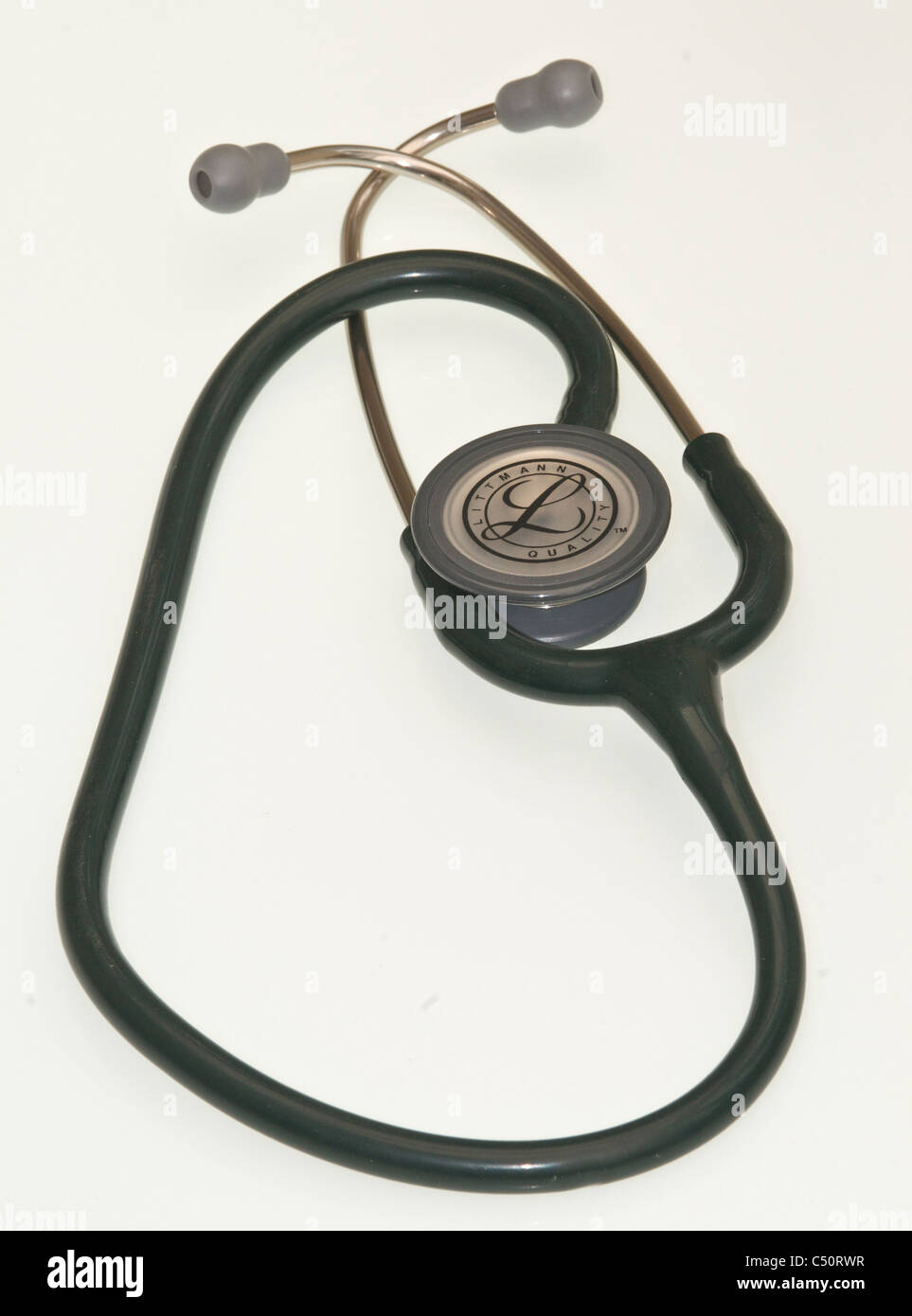 A stethoscope - medical instrument Stock Photo - Alamy