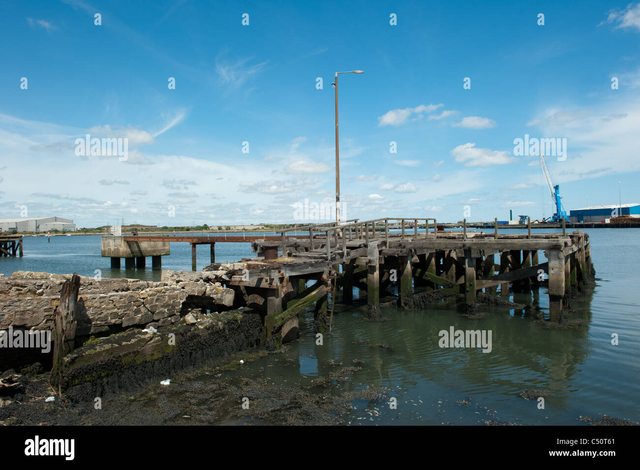 Blyth Coal Staithes Stock Photo - Alamy