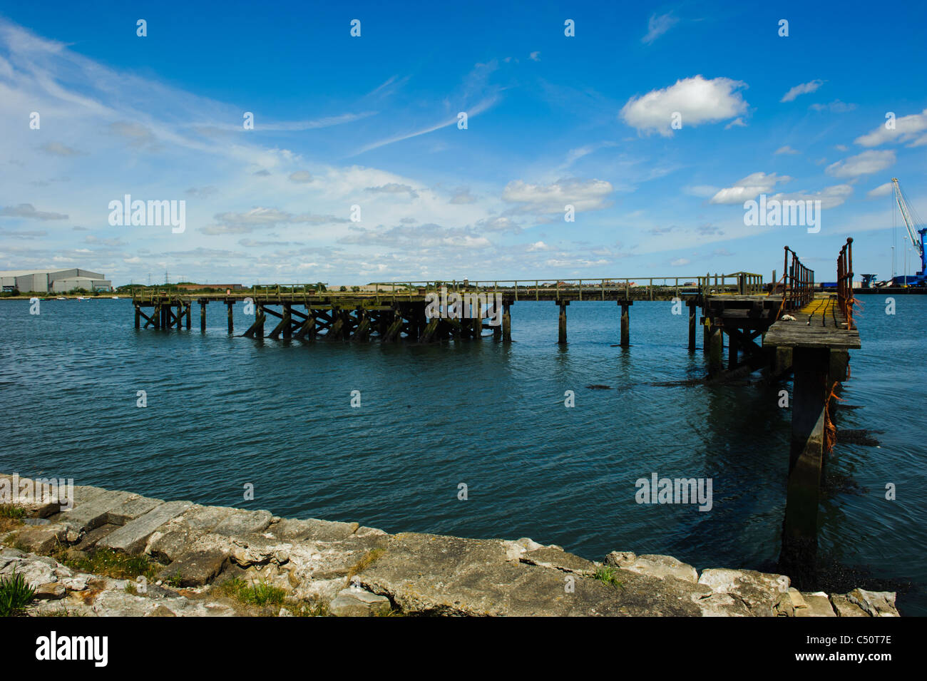 Blyth Coal Staithes Stock Photo - Alamy