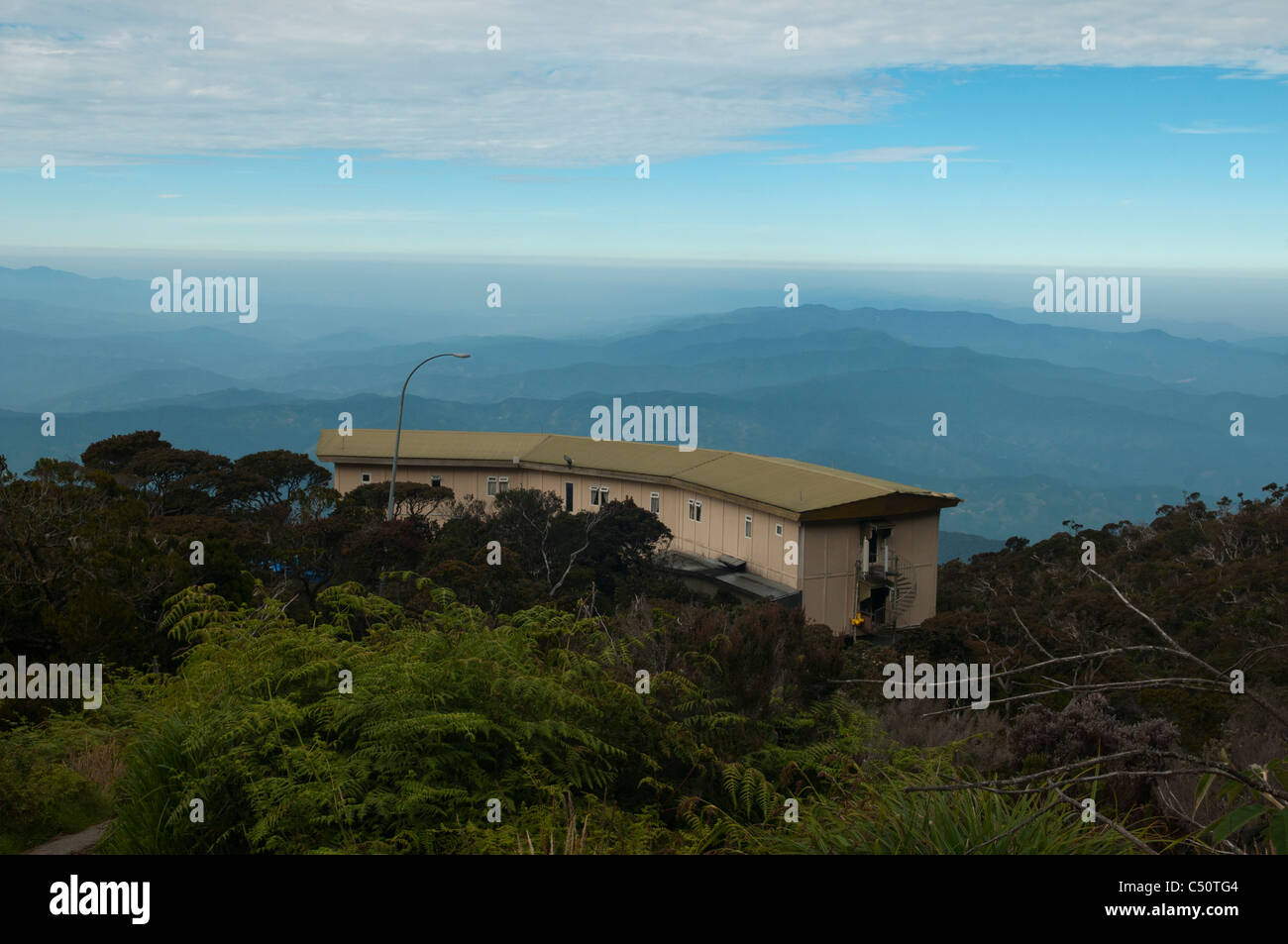 Laban Rata Hut on Mount Kinabalu in Sabah, Borneo, Malaysia Stock Photo ...