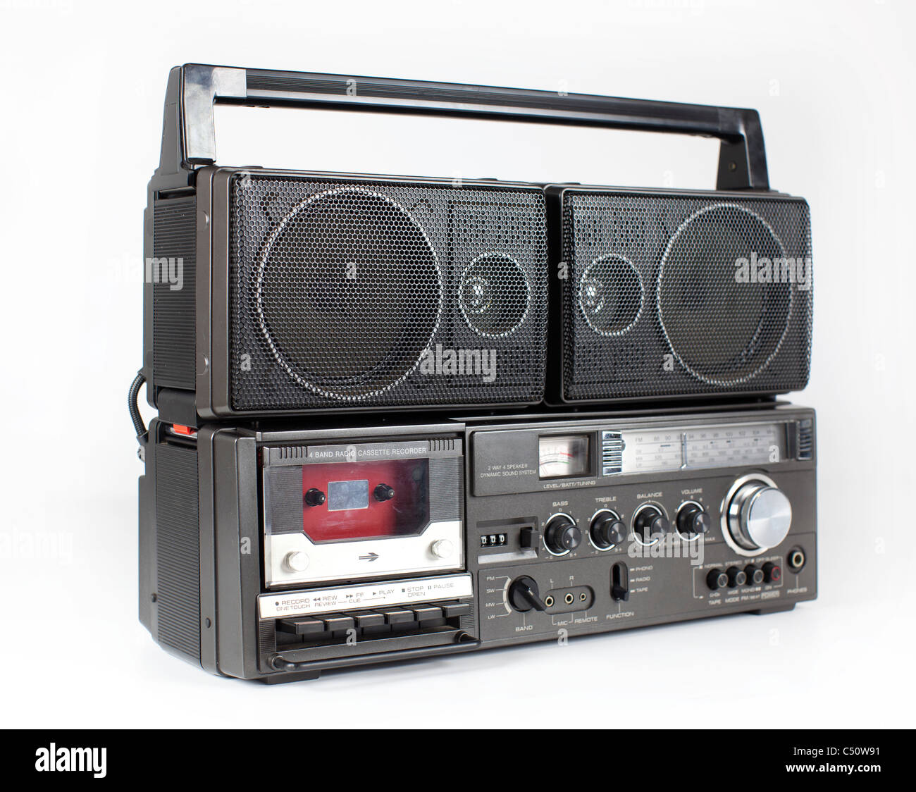 a fantastic looking retro ghetto blaster Stock Photo - Alamy