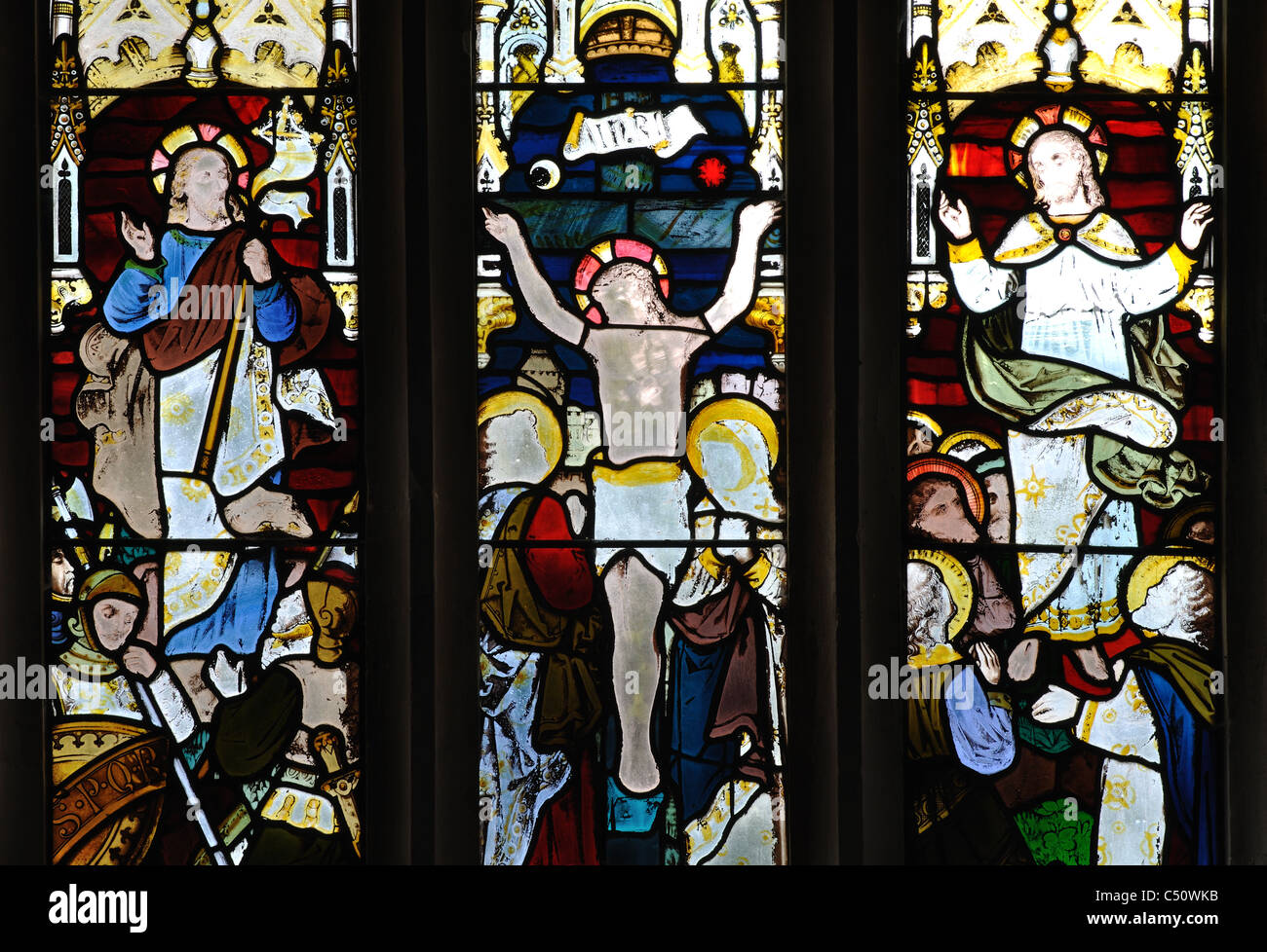 The East Window, St. James the Great Church, Coln St Dennis ...