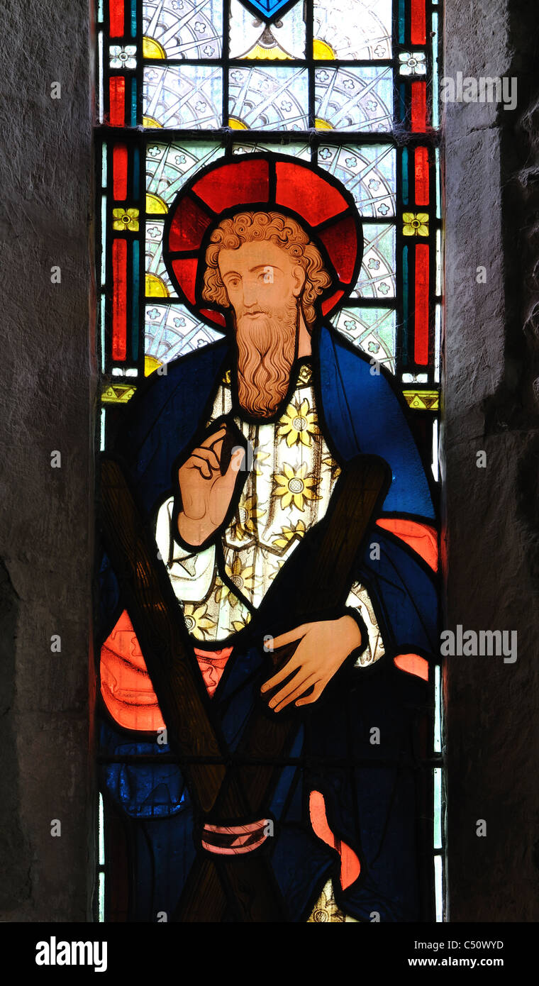 Stained glass window coln rogers hi-res stock photography and images ...